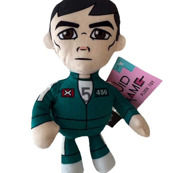 Toys | Player 456 Seong Gihun Plush Netflix Squid Game Toy 8inch New ...